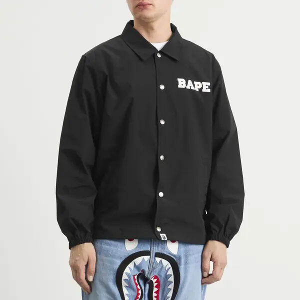 A BATHING APE College Coach Jacket