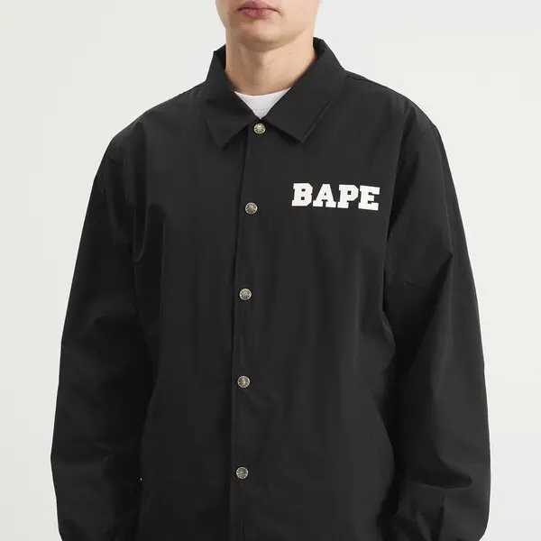 A BATHING APE College Coach Jacket