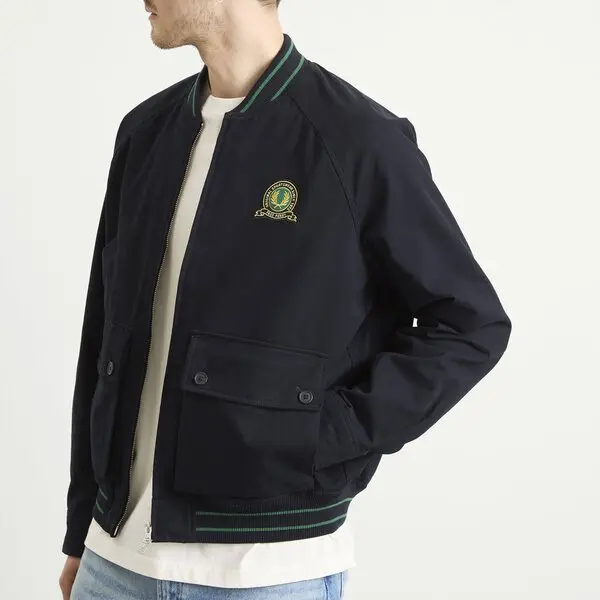 Fred Perry Tennis Badge Bomber Jacket