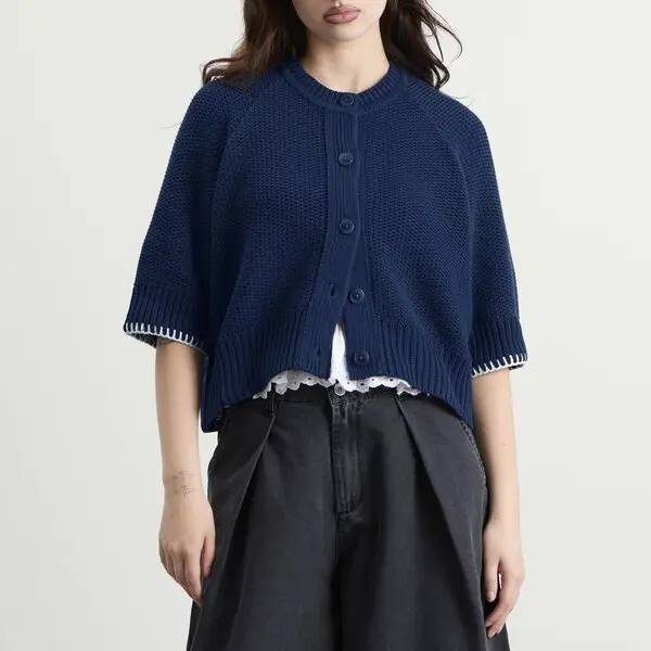 You Must Create Kwai Cardigan - Navy