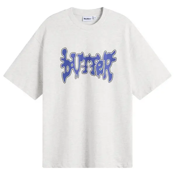 BUTTER GOODS Blotch T-shirt - Ash