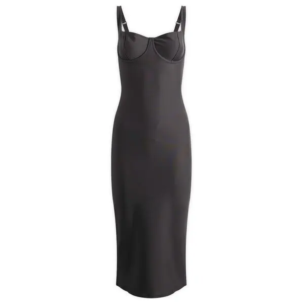 SKIMS Body Halter Midi Dress - Onyx