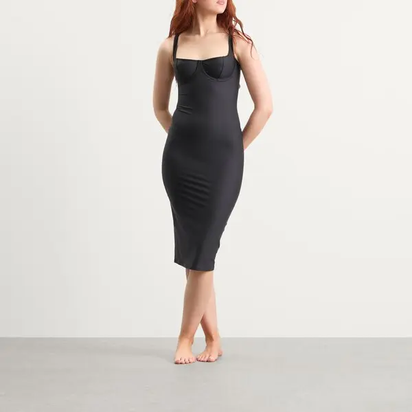 SKIMS Body Halter Midi Dress