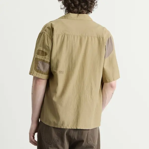 CORRIDOR Patchwork Short Sleeve Shirt