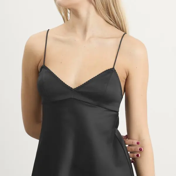 SKIMS Stretch Satin Mini Dress