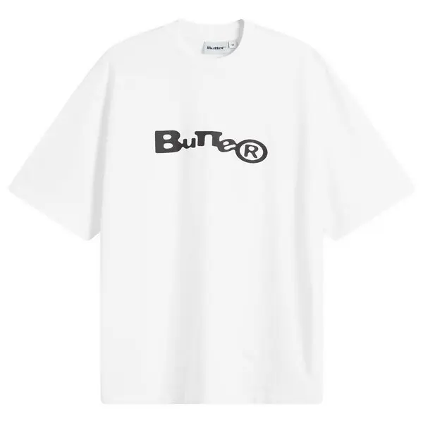 BUTTER GOODS Registered T-shirt - White