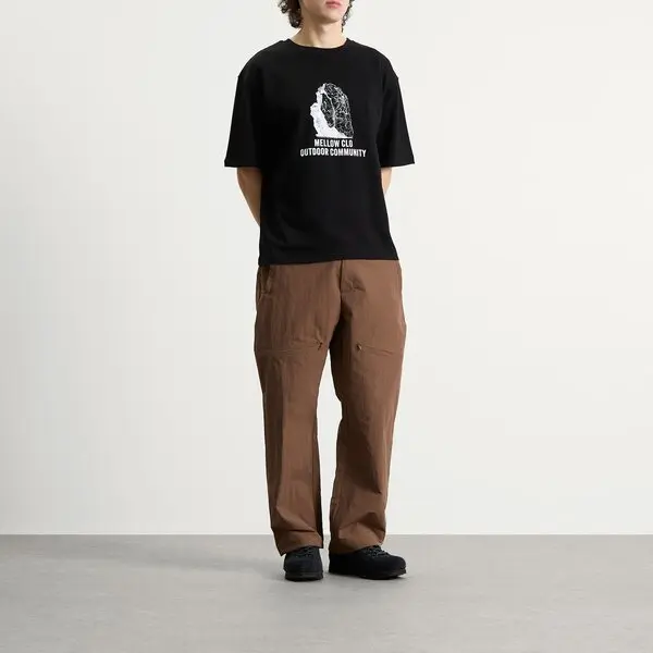 MELLOW CLO Slab T-shirt - Black