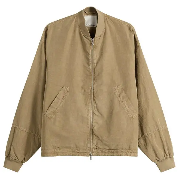 You Must Create Basement Bomber Jacket - Taupe