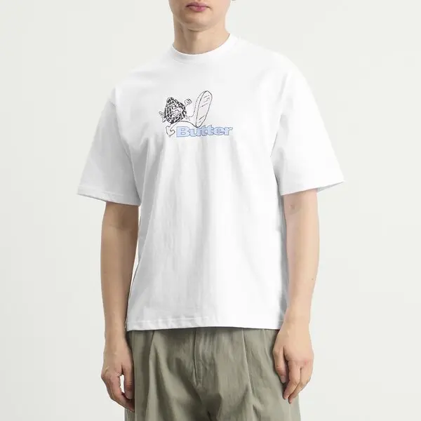 BUTTER GOODS Steppin' Logo T-shirt