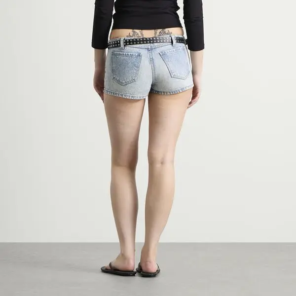 Gimaguas Flor Shorts - Washed Blue