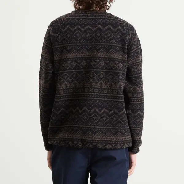 KESTIN Junction Knitted Fairisle Sweatshirt