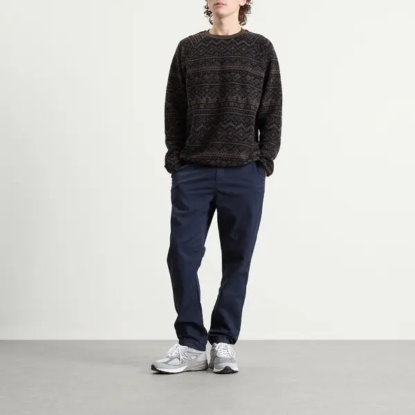 KESTIN Junction Knitted Fairisle Sweatshirt