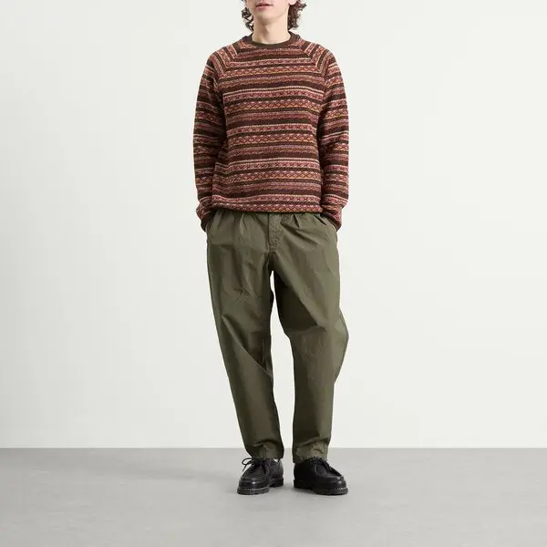 KESTIN Junction Knitted Fairisle Sweatshirt