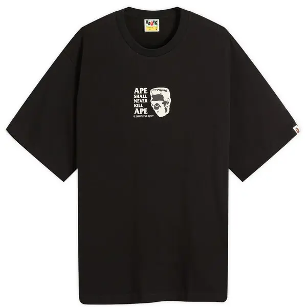 A BATHING APE Frankenstein T-shirt - Black
