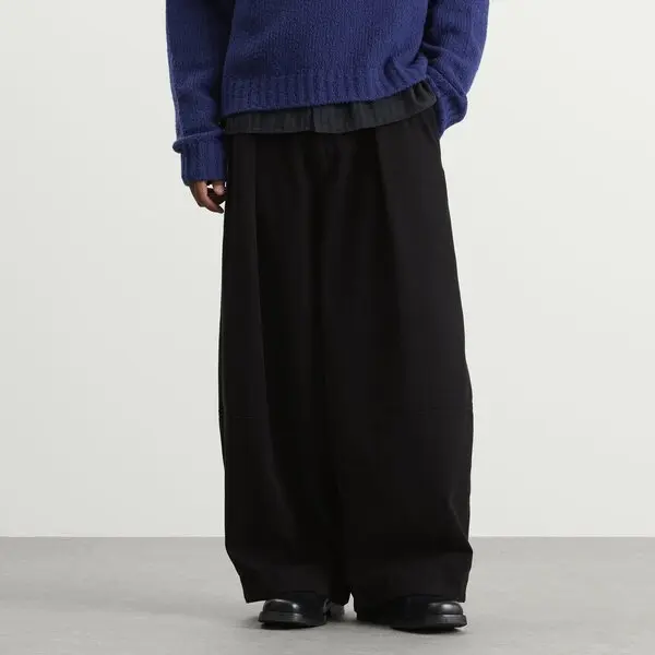 You Must Create Deadbeat Trousers - Black