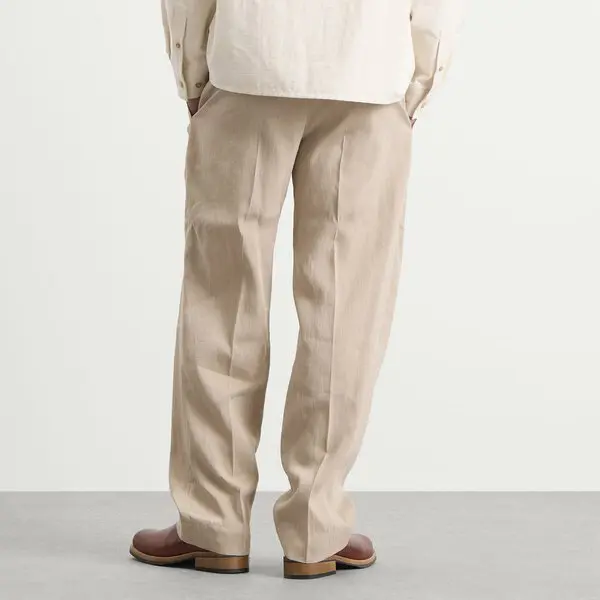 Jacquemus Cruising Cotton Linen Trouser