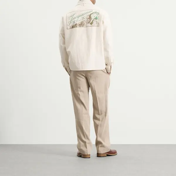Jacquemus Cruising Cotton Linen Trouser
