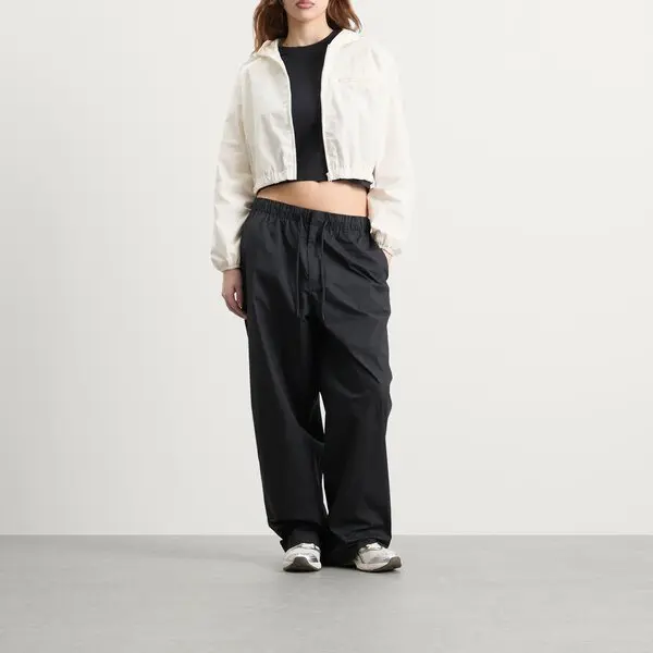 SKIMS Sateen Crop Zip Up Jacket
