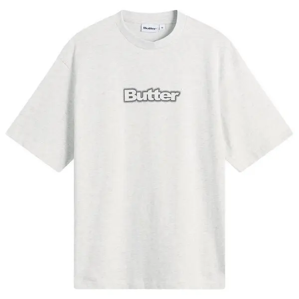 BUTTER GOODS Radiant Logo T-shirt - Ash