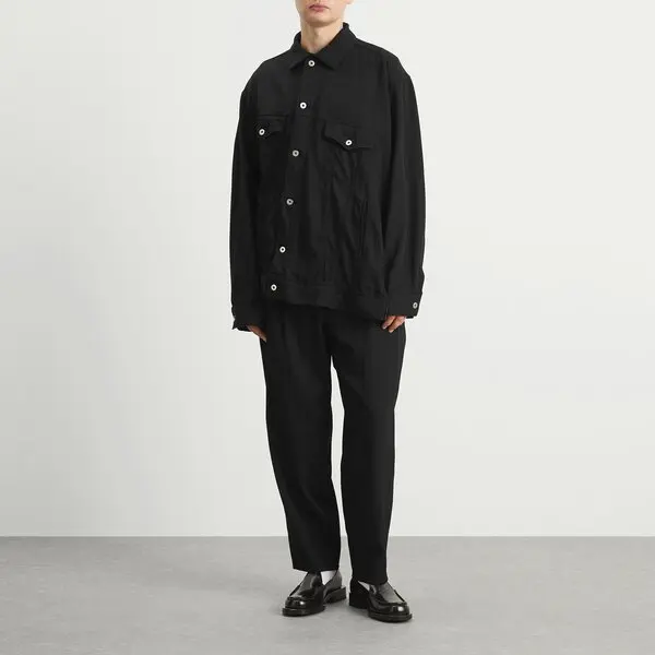 Comme Des Garçons Asymetric Denim Jacket