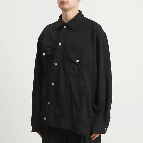Comme Des Garçons Asymetric Denim Jacket