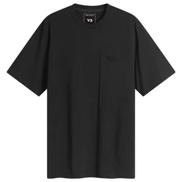 Y3 Logo T-shirt - Black
