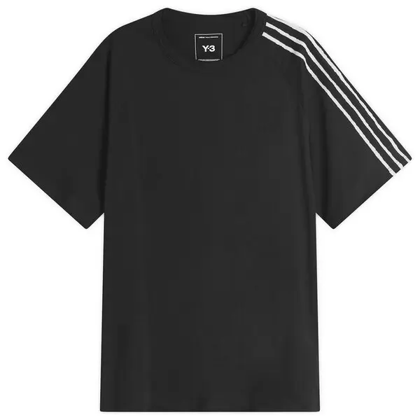 Y3 Distressed Short Sleeve T-shirt