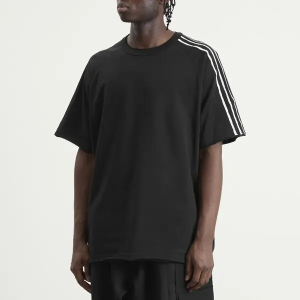 Y3 Distressed Short Sleeve T-shirt