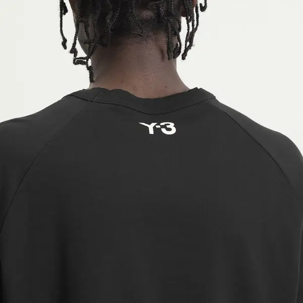 Y3 Distressed Short Sleeve T-shirt