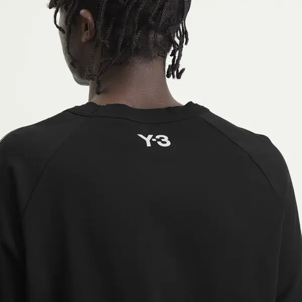 Y3 Distressed Long Sleeve T-shirt