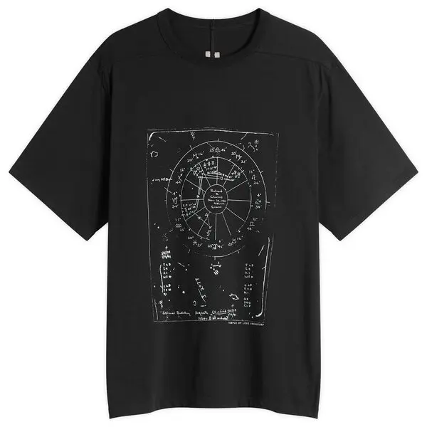 Rick Owens Celestial Brad T-shirt - Black