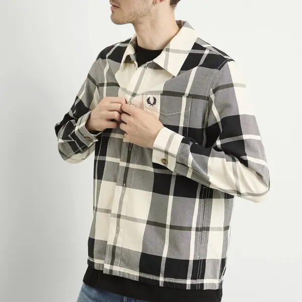 Fred Perry Tartan Twill Overshirt