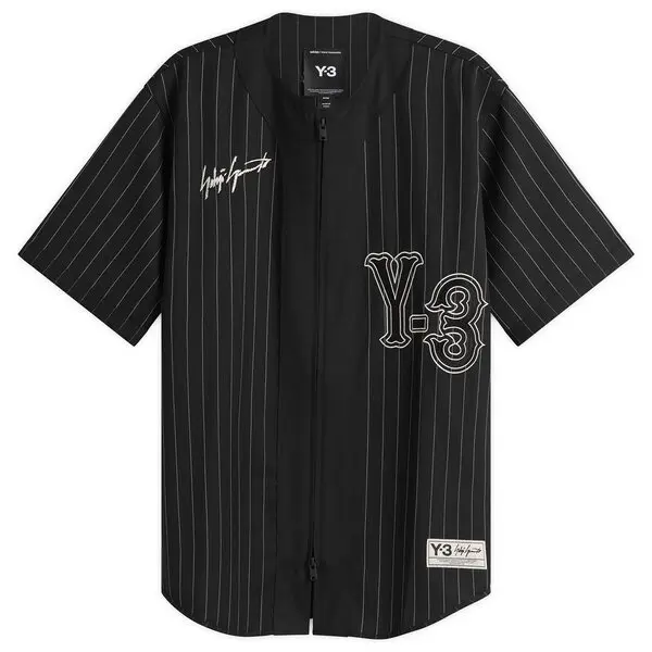 Y3 Elite 5 Yamamoto Baseball Jersey - Black