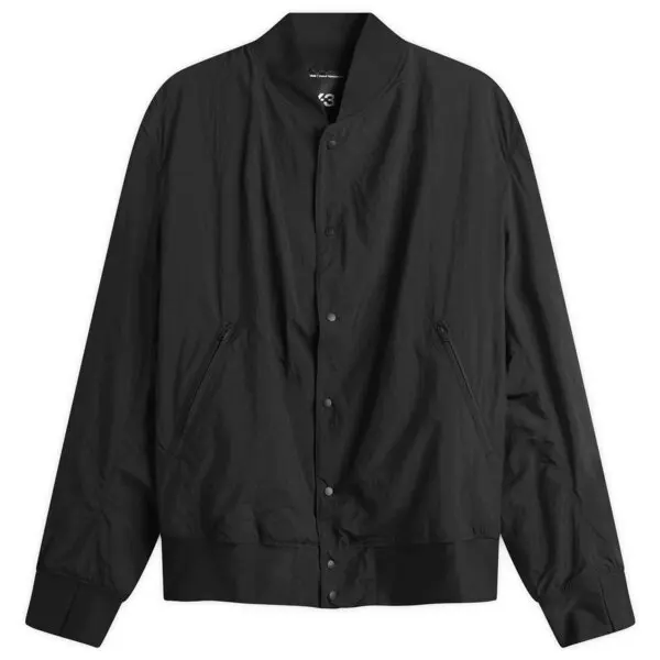 Y3 College Bomber Jacket - Black