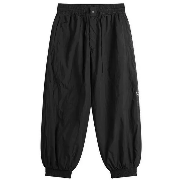 Y3 Logo Track Pant - Black