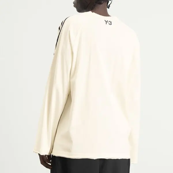 Y3 Distressed Long Sleeve T-shirt