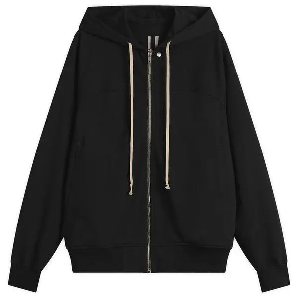 Rick Owens Zip Hoodie - Black