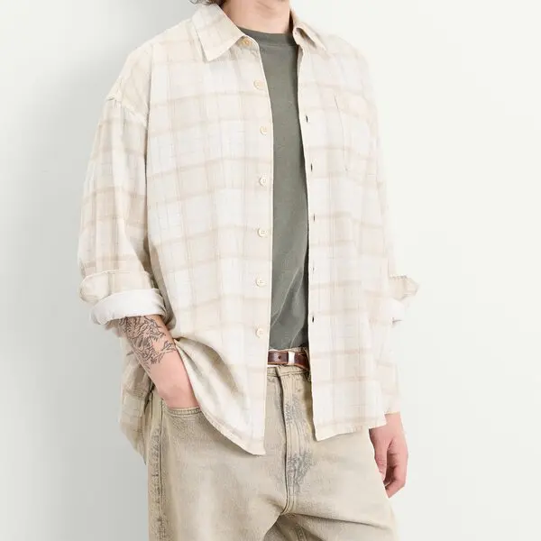 Our Legacy Check Print Borrowed Shirt