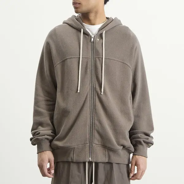 Rick Owens Slouchy Zip Hoodie