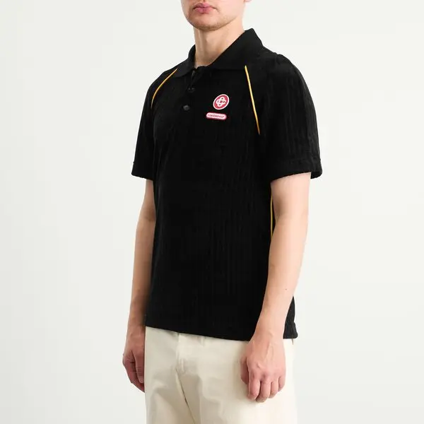 Casablanca Rib Velour Raglan Polo