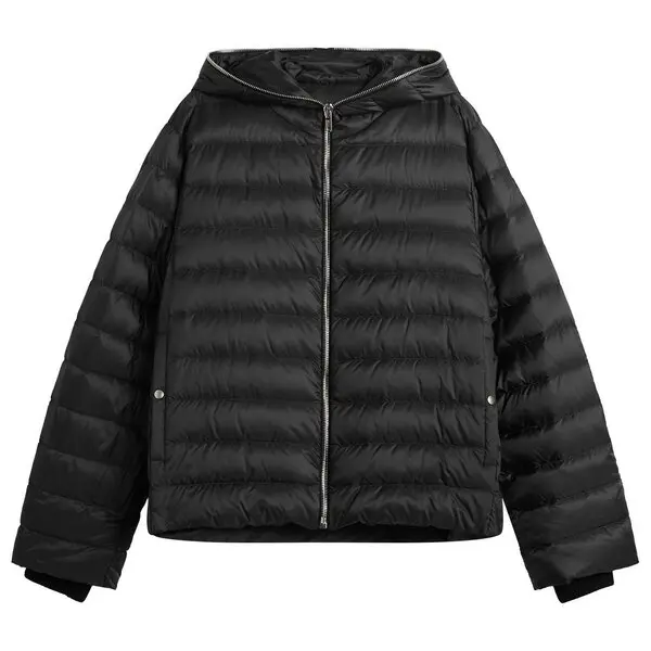 Rick Owens X Moncler Ziplock Jacket - Black