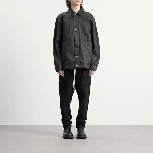 Rick Owens Creatch Cargo Drawstring - Black