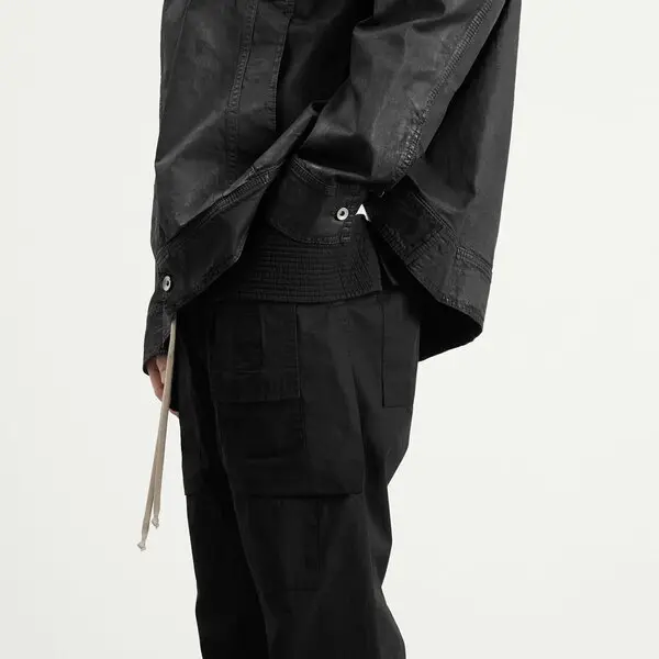 Rick Owens Creatch Cargo Drawstring - Black