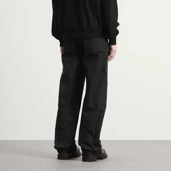 Rick Owens Dietrich Drawstring Pant - Black