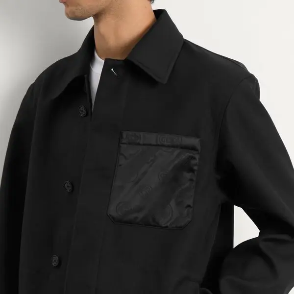 Casablanca Bonded Techno Wool Workwear Jacket