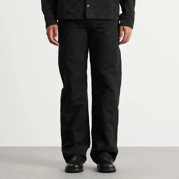 Casablanca Monogram Denim Straight Leg Jeans
