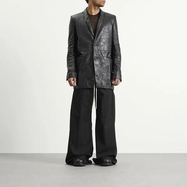 Rick Owens Leather Blazer
