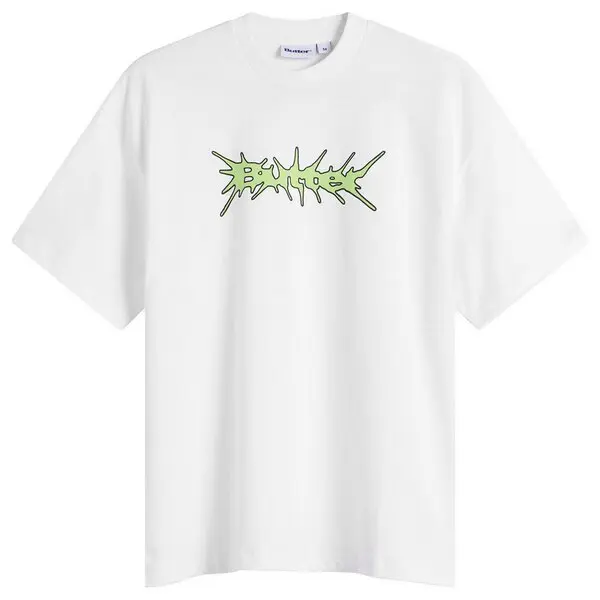 BUTTER GOODS Nail Logo T-shirt - White