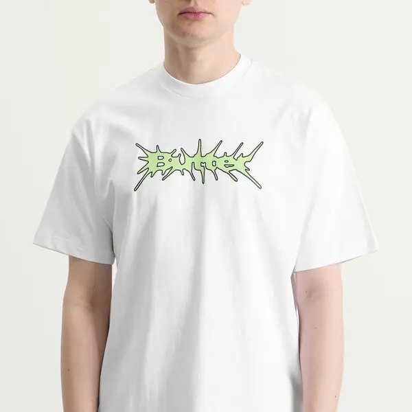 BUTTER GOODS Nail Logo T-shirt