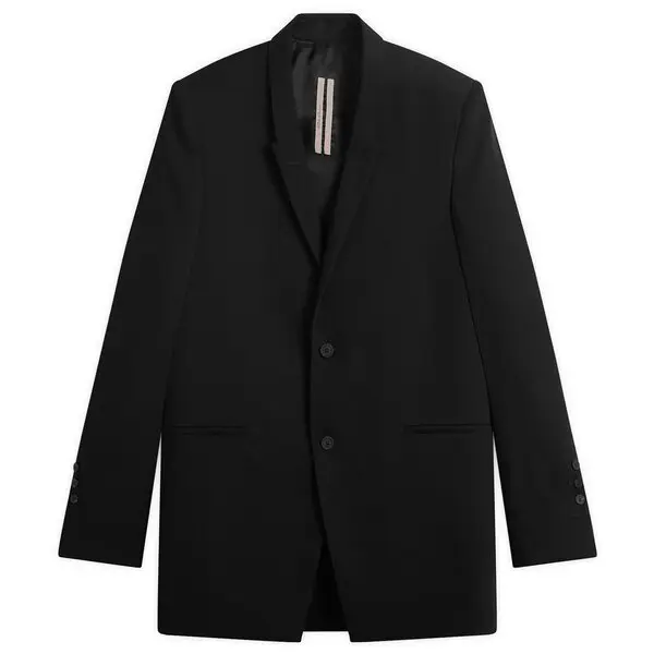 Rick Owens Concordian Blazer - Black